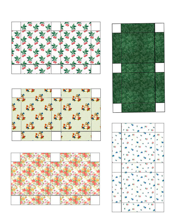 Flat rectangular gift boxes 3